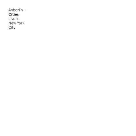Cities Live In New York City Album By Anberlin