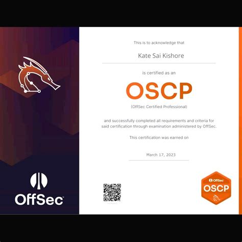 oscp cybersecurity offsec pentesting hacking achivement redteam