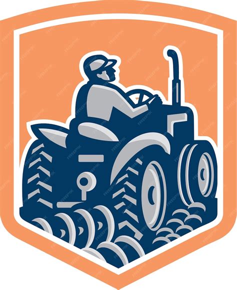 Knight Armadura Completa Com Escudo De Espada Retrô Vetor Premium