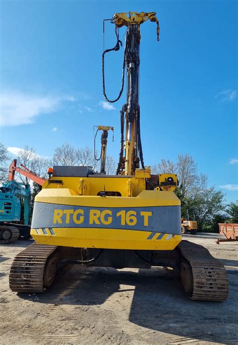 Rtg Rg16t Vibratory Piling Rig Omnia Machinery