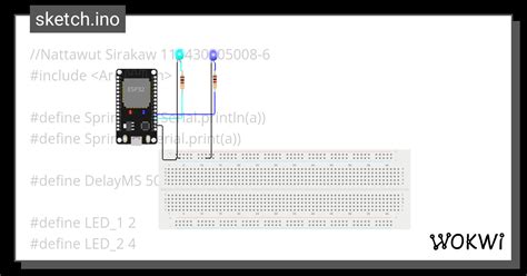 Ex8taskfreertosbinkled Wokwi Esp32 Stm32 Arduino Simulator
