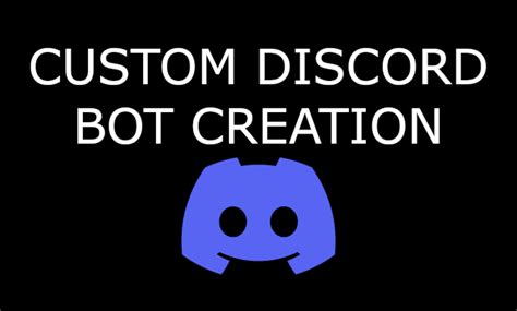 Program A Custom Discord Bot For Your Server By Ermilburn02 Fiverr