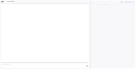 Codex JavaScript Sandbox Doesn T Seem To Work API OpenAI Developer