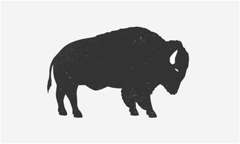American Buffalo Silhouette