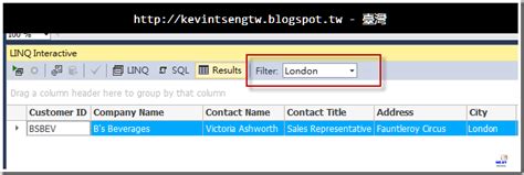 mrkt 的程式學習筆記 linq 工具 devart linq insight