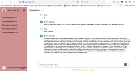 sree vishnu on linkedin reactjs nextjs geminiapi ai chatbot