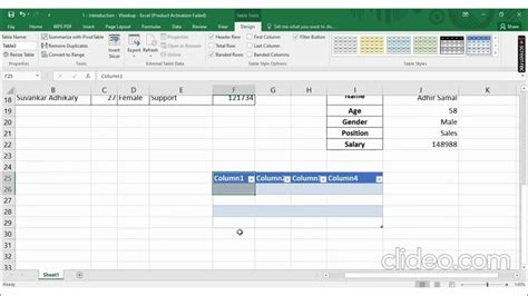 Create Table In Excel In An Amazing 🤩 Way Exceltech Exceltips