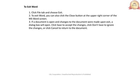 Ms Word Tables Ppt