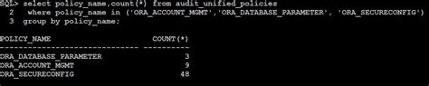 憂鬱的淡藍色天空 75 Oracle Unified Audit