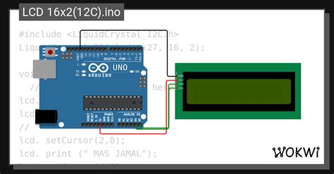 LCD X C Ino Wokwi Arduino And ESP Simulator