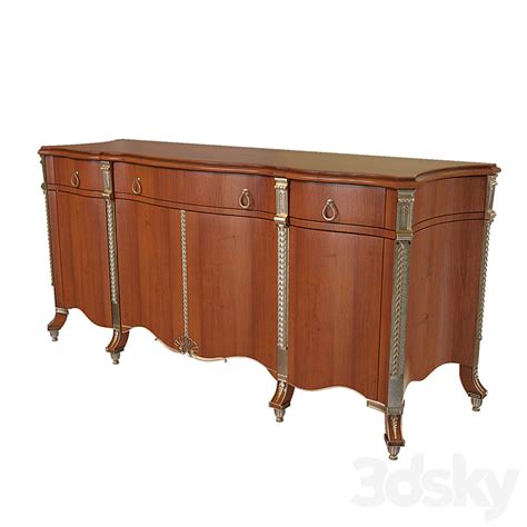 Chest Prestige Collection Sideboard And Chest Of Drawer 3d Model