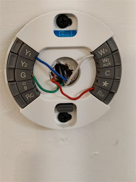 Did I Install These Wires Correctly On The Nest Thermostat R Diy