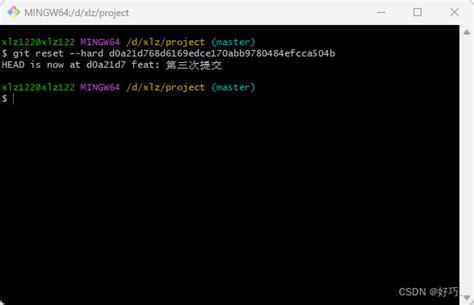 Git 回退指定commit,并删除提交记录会退commit Csdn博客 Git 回退指定commit,并删除提交记录会退commit Csdn博客