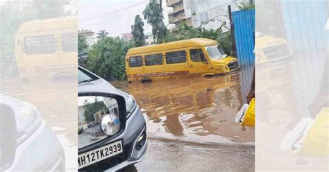 Pune Lohegaon Residents Troubled By Ongoing Water Logging Issue On