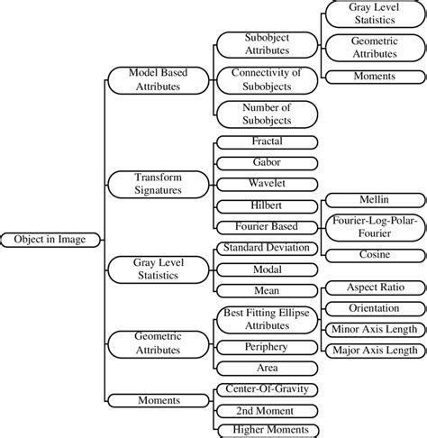 Object Feature Hierarchy Download Scientific Diagram
