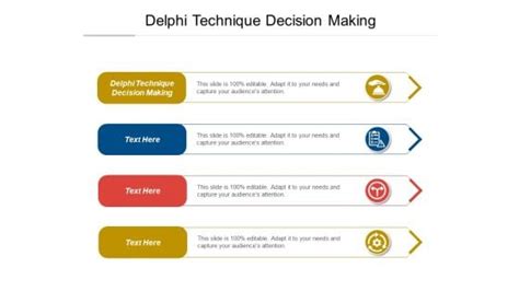 Delphi Technique Decision Making Ppt PowerPoint Presentation Infographics Topics Cpb Pdf