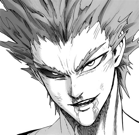 Garou Garou Monochrome Anime Manga Onepunchman Monochrome Anime Manga