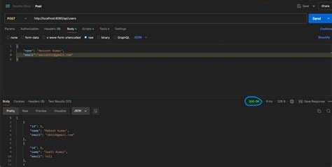 Springboot Backenddevelopment Apidevelopment Sql Java Postman