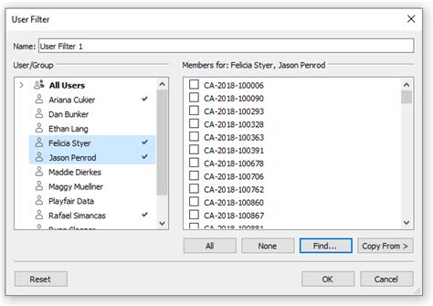 how to implement row level security in tableau playfair data