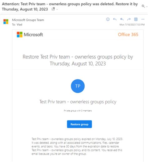 Microsoft 365 Group Expiration Policy Deep Dive Vlads Sharepoint Blog