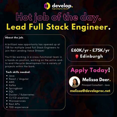Developrec On Linkedin Techjobs Fullstackengineer Recruitment Hiring Engineeringyourgrowth