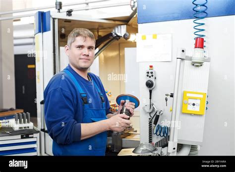 Cnc Machine Operator Hi Res Stock Photography And Images Alamy