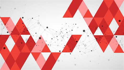 과학 기술 프리젠 테이션을위한 템플릿 플렉서스 스타일 배경 브로셔 디자인 템플릿입니다 벡터 그림입니다 육각형에 대한 스톡 벡터 아트 및 기타 이미지 Istock