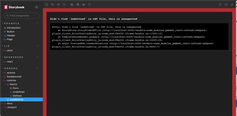 csf file with no stories results in cryptic error · issue 19142