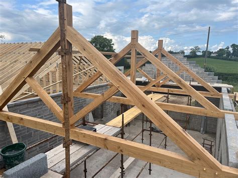 Feature Oak Trusses Downpatrick Greeen Oak Construction Ni