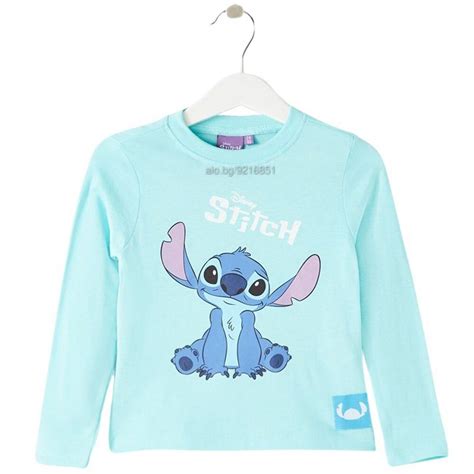 Блуза за момиче Стич Блузка суитчер Момиченце 18 24 месеца до 92 см