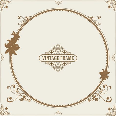 Premium Vector Luxury Golden Floral Frames Design