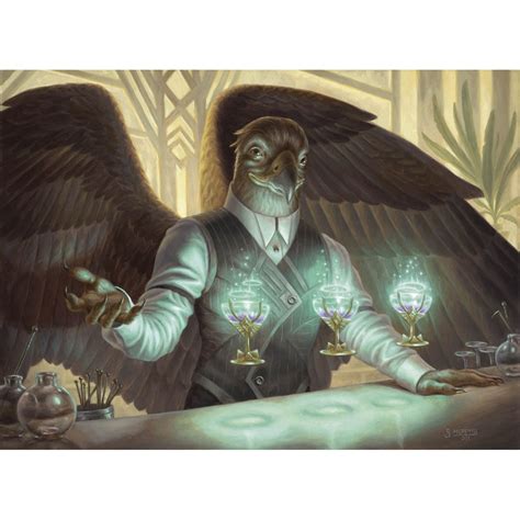 Speakeasy Server Print Original Magic Art