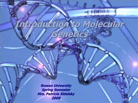 PPT Introduction To Molecular Genetics PowerPoint Presentation Free Download ID 511908