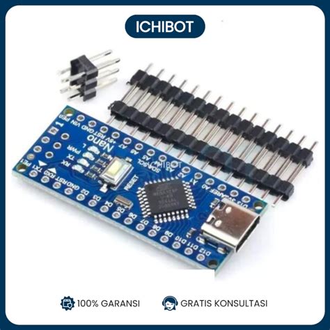Nano 329p Atmega Arduino Nano Type C 5v Ch340g Atmega328p Board Ichibot Store