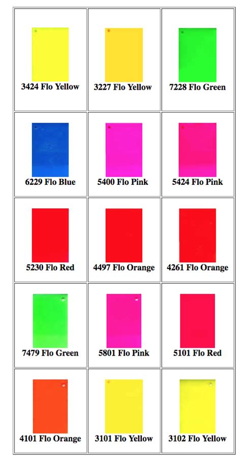 Fluro Vispeeralcolour