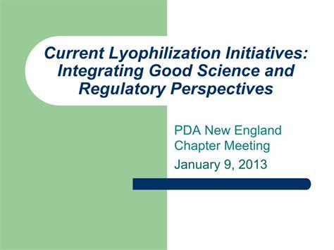 Pdf Current Lyophilization Initiatives Integrating Good Dokumen Tips