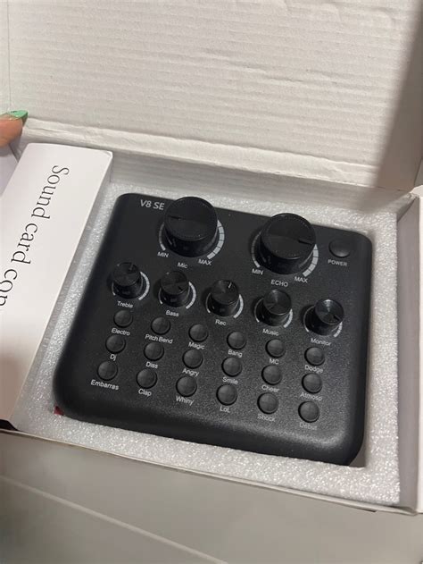 V SE Sound Card Karaoke Live Broadcast Audio Other Audio Equipment