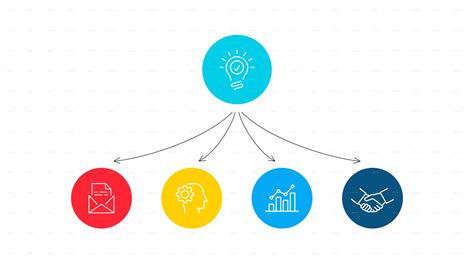 Flowchart Infographics Set Masterbundles