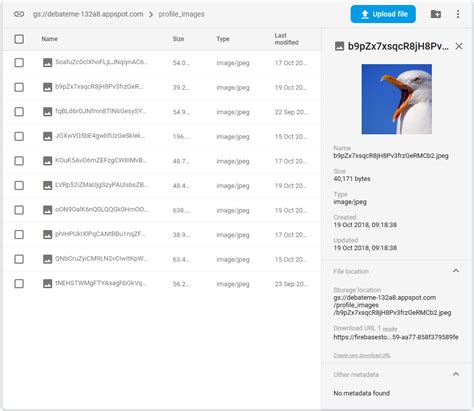 Android Firebase Glide Creating A Reference Of A Image And
