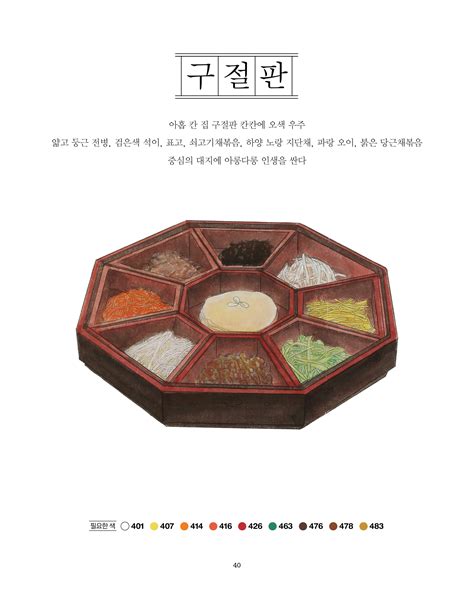 알라딘 미리보기 한복선의 엄마의 밥상 컬러링북