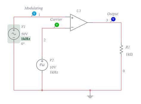 Experiment 3 Pulse Position Modulation Multisim Live