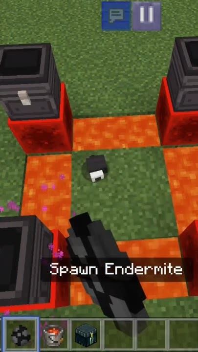 How To Spawn Mutant Endermite In Minecraft Youtube
