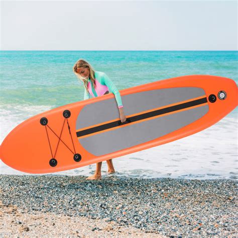 Pirecart Stand Up Paddle Board Inflatable Paddleboard With Sup Accessories Carry Bag