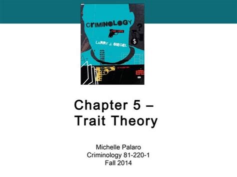 chapter 5 trait theory ppt