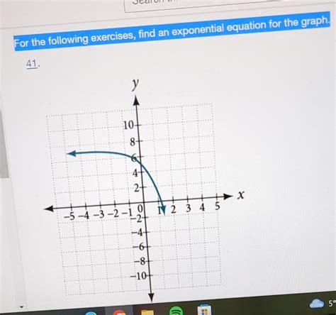 Solved For The Following Exercises Find An Exponential Chegg