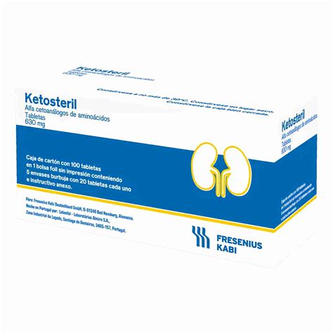 Ketosteril 630 Mg 100 Tabs Drugstore