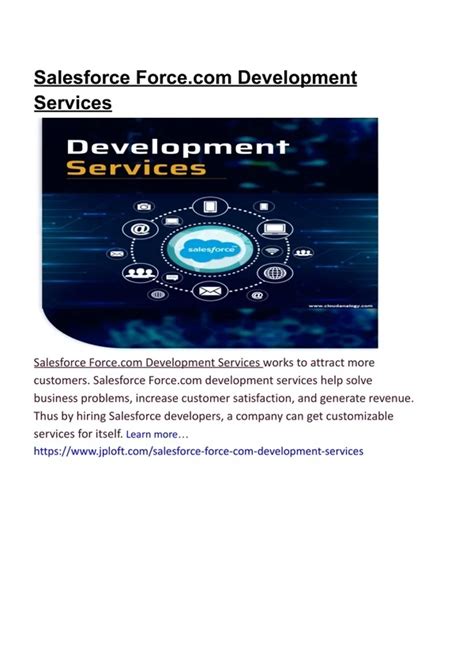 Ppt Salesforce Development Services Powerpoint Presentation Free Ppt Salesforce Development Services Powerpoint Presentation Free