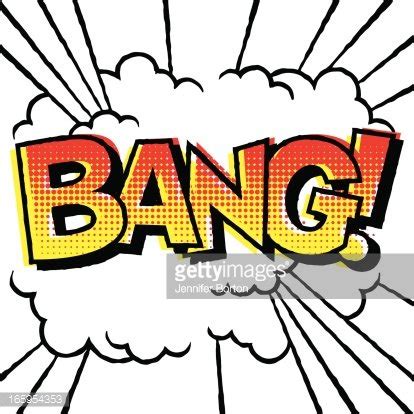 Vintage Comic Book Lettering: Bang! | Royalty-Free Vector Stock | FreeImages