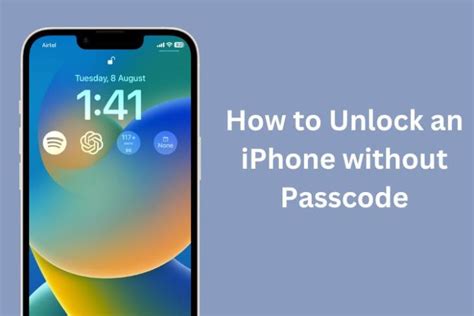 How To Unlock Iphone Without Passcode Beebom