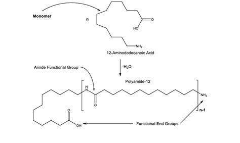 1 Synthesis Of A Polymer Polyamide 12 With 2 Function End Groups Download Scientific Diagram